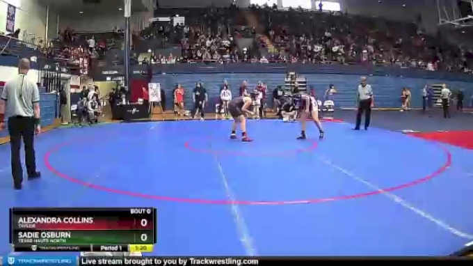 170 lbs Champ. Round 1 - Alexandra Collins, Taylor vs Sadie Osburn ...