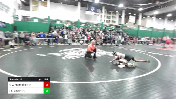 101 lbs Round Of 16 - Vincenzo Mannello, Briarcliff-byram Hills vs ...