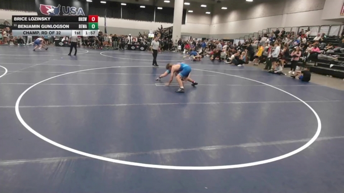 144 lbs Champ. Rd Of 32 - Benjamin Gunlogson, Berge Elite Wrestling ...