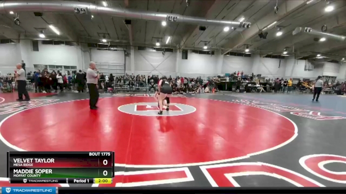 155 lbs Champ. Round 2 - Velvet Taylor, Mesa Ridge vs Maddie Soper ...
