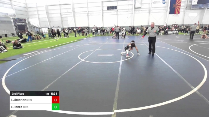 46 lbs 2nd Place - Israel Jimenez, Grindhouse vs Elijah Meza, Total Kaos