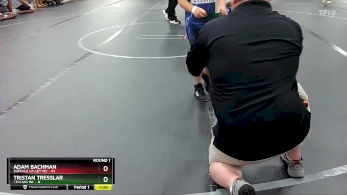 92 lbs Round 1 (6 Team) - Adam Bachman, Buffalo Valley WC vs Tristan ...