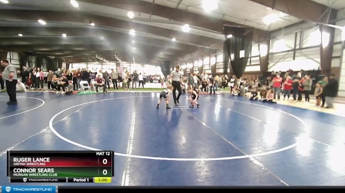 48 lbs Cons. Round 3 - Ruger Lance, Uintah Wrestling vs Connor Sears ...