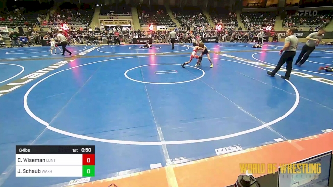 64 lbs Consi Of 8 #1 - Colton Wiseman, Contender Wrestling Academy vs ...