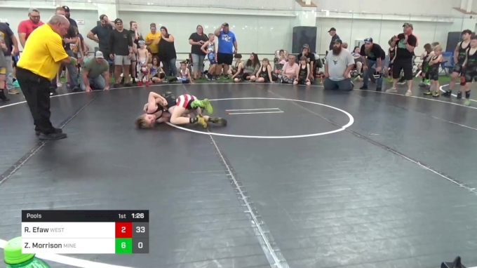 70 lbs Pools - Rizer Efaw, West Virginia Wild vs Zander Morrison ...