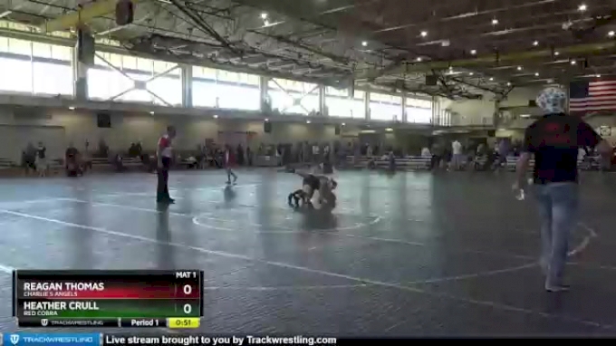106 lbs Round 4 - Heather Crull, Red Cobra vs Reagan Thomas, Charlie`s ...
