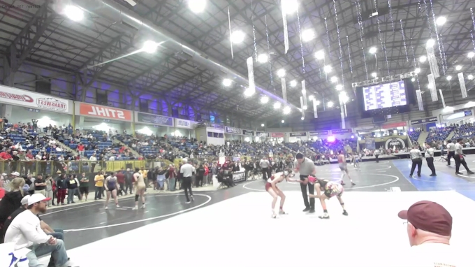 130 lbs Quarterfinal - Adrianna Smith, Windsor Middle School vs Kodi ...