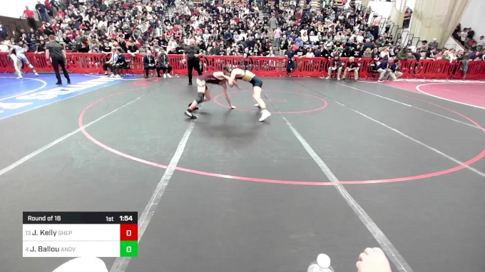 120 lbs Round Of 16 - Justin Kelly, Shepherd Hill vs Jason Ballou, Andover