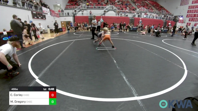 46 lbs 3rd Place - Cannon Corley, Choctaw Ironman Youth Wrestling vs ...