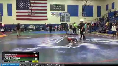 67 lbs 2nd Place Match - Adam Gordy, Legacy Wrestling vs Chase Congdon ...