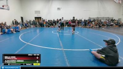160-166 lbs Round 2 - Bella King, McCormick Jr. High vs Alexandra ...