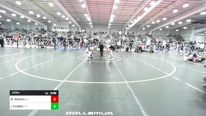 132 lbs Consi Of 32 #2 - Benjamin Walton, NH vs Joshua Huskey, TN