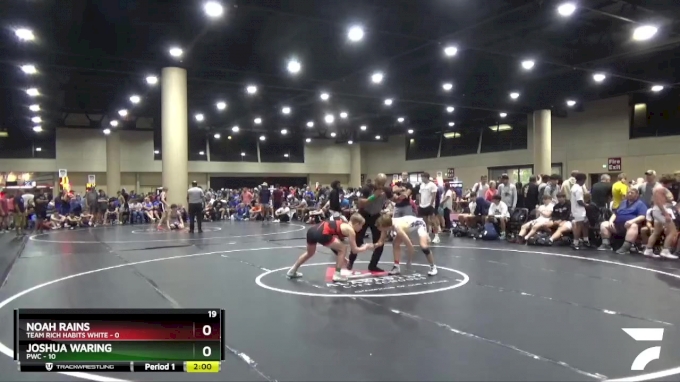 120 lbs Quarters & 3rd Wb (32 Team) - Joshua Waring, PWC vs Noah Rains ...