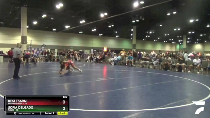 135 lbs Round 3 (16 Team) - Kesi Tsarni, Diamond Fish vs Sofia Delgado ...