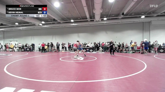 70-78 lbs Champ. Round 5 - Bruce Moe, Bison Wrestling Club vs Kevin Hejnal, Nor Cal Take Down ...