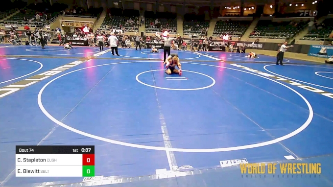 125 lbs Consi Of 16 #2 - Cash Stapleton, Cushing Tigers vs Elijah ...