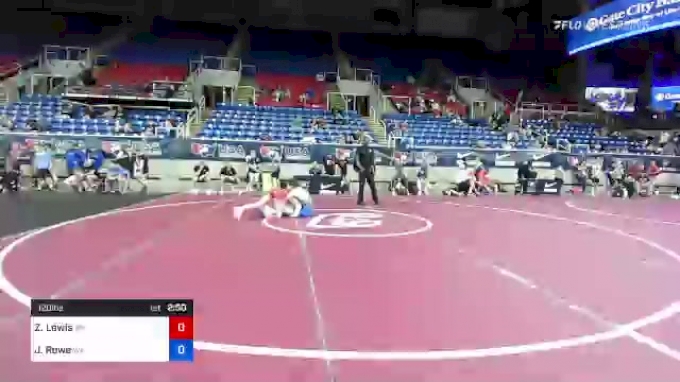 120 lbs Consi Of 64 #2 - Zayne Lewis, Arkansas vs Joshua Rowe, Washington
