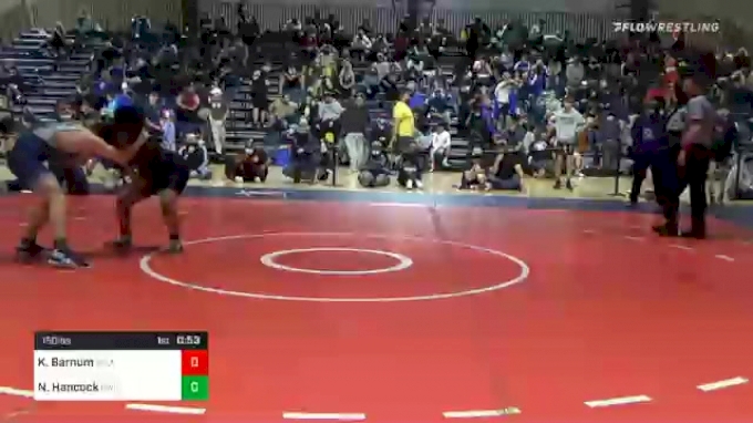150 lbs Consolation - Kyra Barnum, Atlanta Wrestling Academy vs Nate ...