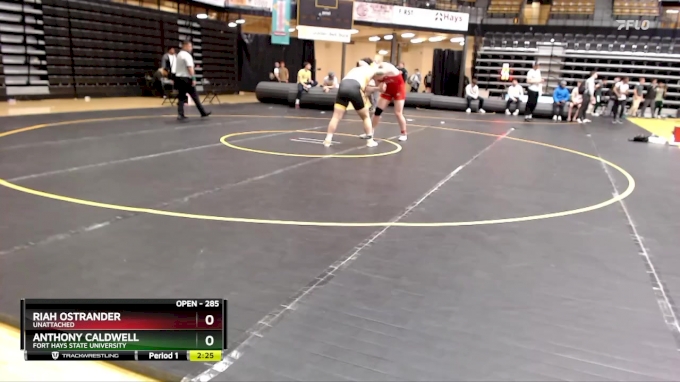 285 lbs 3rd Place Match - Riah Ostrander, Unattached vs Anthony ...