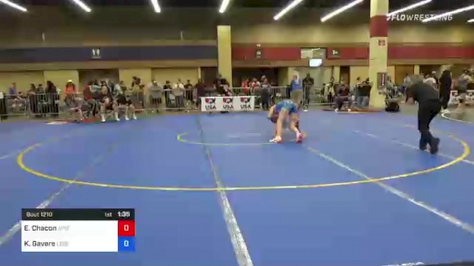 58 kg Consi Of 8 #1 - Emma Chacon, Arizona Girls Wrestling vs Kiiaana ...