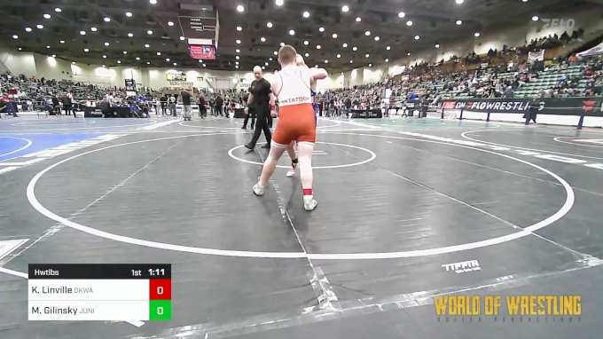 2nd Place - Kevin Linville, OKWA vs Michael Gilinsky, Junior Comets ...