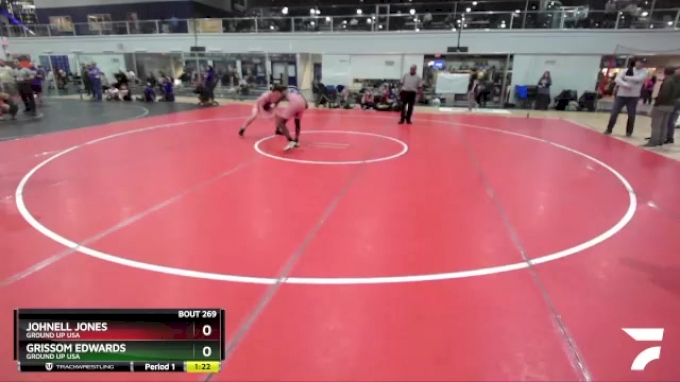 153 lbs Round 3 - Grissom Edwards, Ground Up USA vs Johnell Jones ...