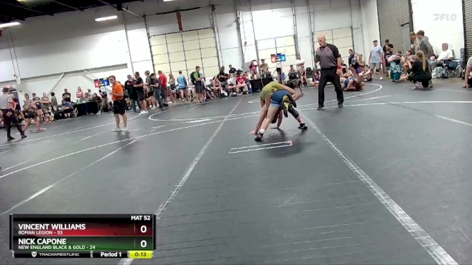 285 lbs Round 2 (8 Team) - Vincent Williams, Roman Legion vs Nick ...