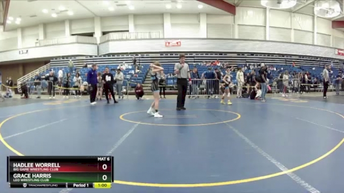 64 lbs Cons. Semi - Hadlee Worrell, Big Game Wrestling Club vs Grace ...