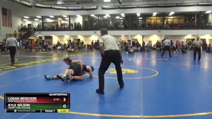 141 Freshman/Soph Quarterfinal - Kyle Wilson, Henry Ford College vs ...