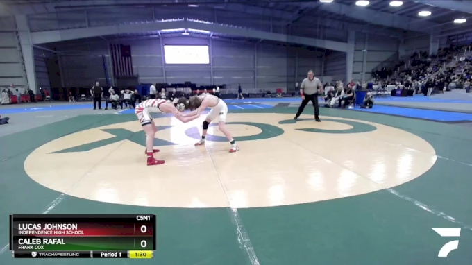 5-126 lbs 1st Place Match - Lucas Johnson, Independence High School vs ...
