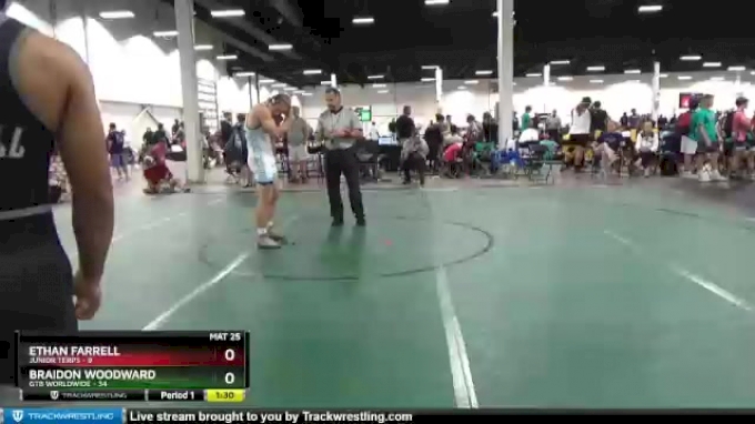 160 lbs Round 4 (8 Team) - Braidon Woodward, GTB Worldwide vs Ethan ...