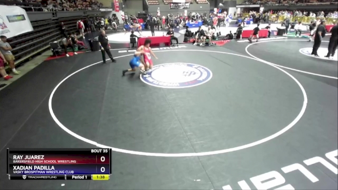 165 lbs Champ. Round 1 - Ray Juarez, Bakersfield High School Wrestling ...