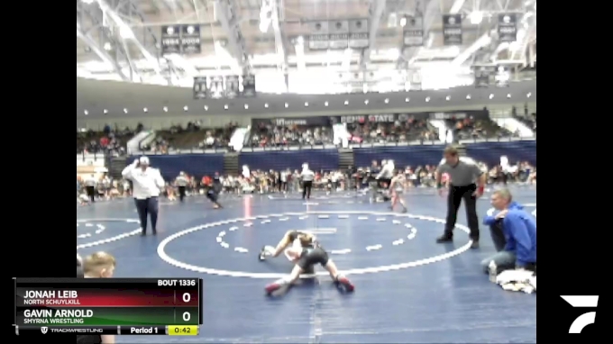 60 lbs Quarterfinal - Jonah Leib, North Schuylkill vs Gavin Arnold ...