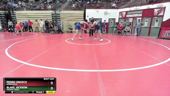 215 lbs Champ. Round 1 - Blake Jackson, Fishers Tigers vs Pedro Orozco ...