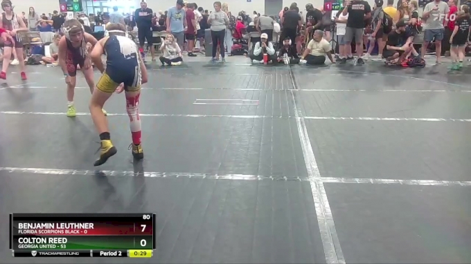 80 lbs Round 4 (10 Team) - Colton Reed, Georgia United vs Benjamin ...
