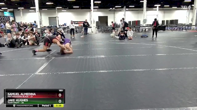 160 lbs Round 7 (8 Team) - Jake Hughes, Team Shutt vs Samuel Almedina ...