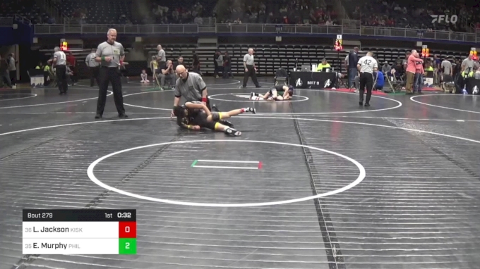 90 lbs Consi Of 32 #2 - Luke Jackson, Kiski Area vs Emory Murphy ...