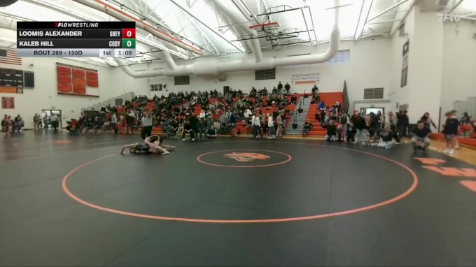 150D Round 3 - Kaleb Hill, Cody vs Loomis Alexander, Greybull/Riverside