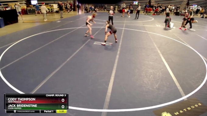 133 Championship Bracket Champ. Round 3 - Jack Bridenstine, Coon Rapids ...