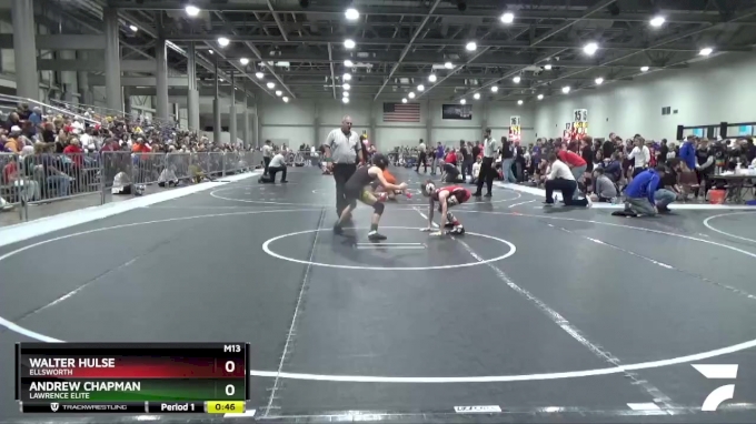 90 lbs Cons. Round 1 - Andrew Chapman, Lawrence Elite vs Walter Hulse ...