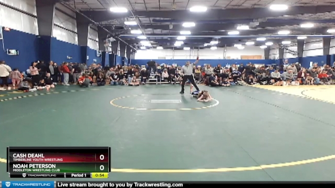 58 lbs Champ. Round 2 - Cash Deahl, Timberline Youth Wrestling vs Noah ...