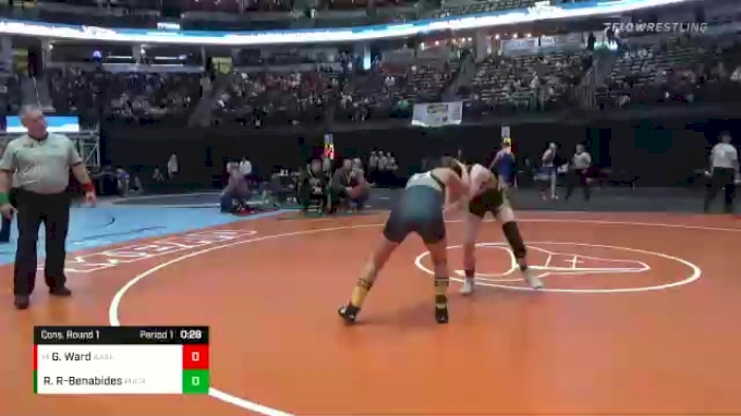 136 lbs Cons. Round 1 - Gillian Ward, Arapahoe vs Roxie Rodriguez ...