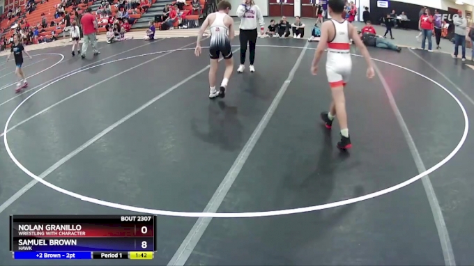 108 lbs Round 1 - Nolan Granillo, Wrestling With Character vs Samuel ...