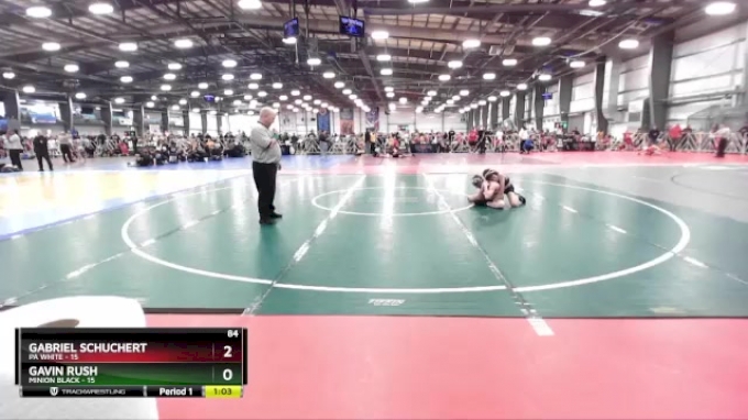 84 lbs Rd# 1 9:00am Friday - Gavin Rush, Minion Black vs Gabriel ...