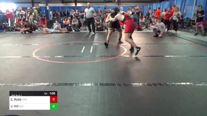 185 lbs Rr Rnd 1 - Charlie Robb, University WC vs James Hill, Westmont ...