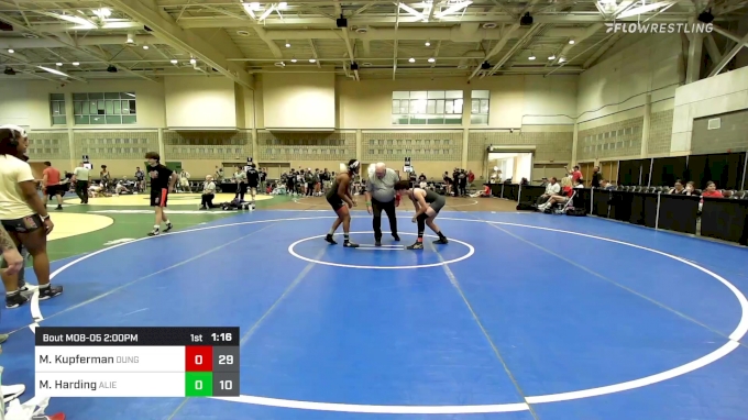 152 lbs Rr Rnd 5 - Max Kupferman, Dungeon Training Center vs Myles ...