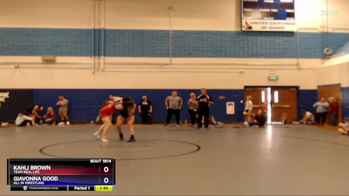 140 lbs Round 2 - Kahli Brown, Team Real Life vs Giavonna Good, All In ...