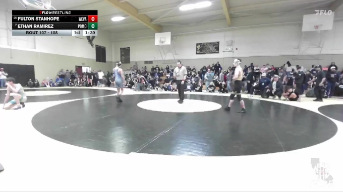 108 lbs Champ. Round 1 - Ethan Ramirez, Elite Force vs Fulton Stanhope ...