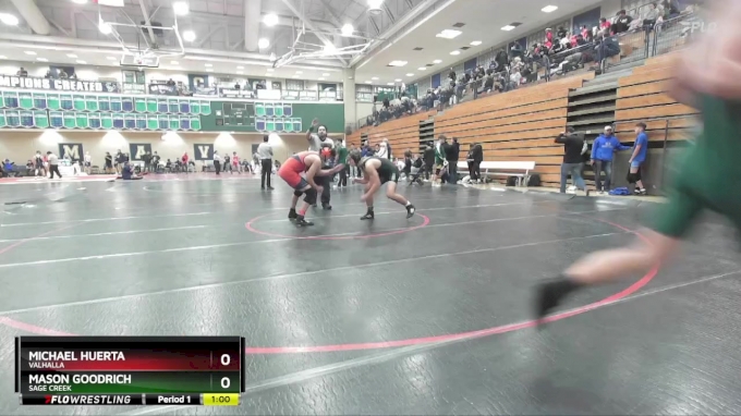 157 lbs 5th Place Match - Michael Huerta, Valhalla vs Mason Goodrich ...