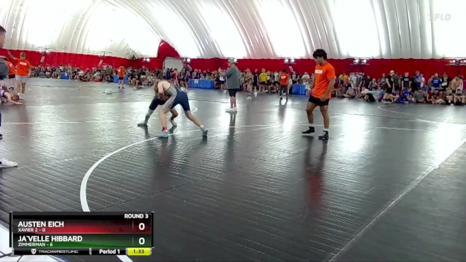 113 lbs Round 3 (6 Team) - Austen Eich, Xavier 2 vs Ja`Velle Hibbard ...